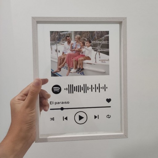 Cuadro Spotify personalizado